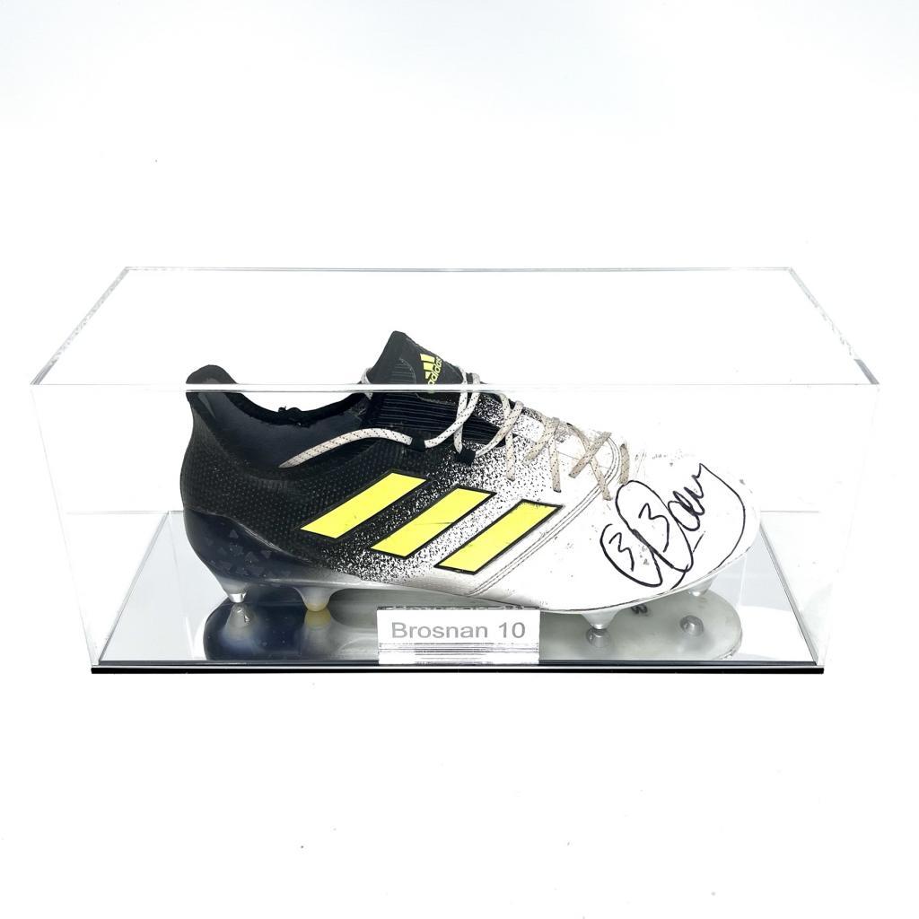 Football Boot Display Case - Single Boot | Puffin Plastics