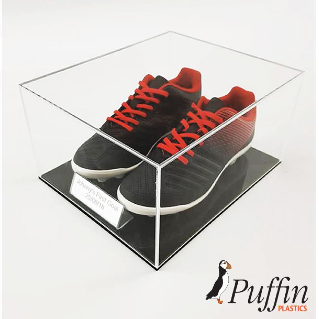 Child Trainer Display Case - Double | Puffin Plastics