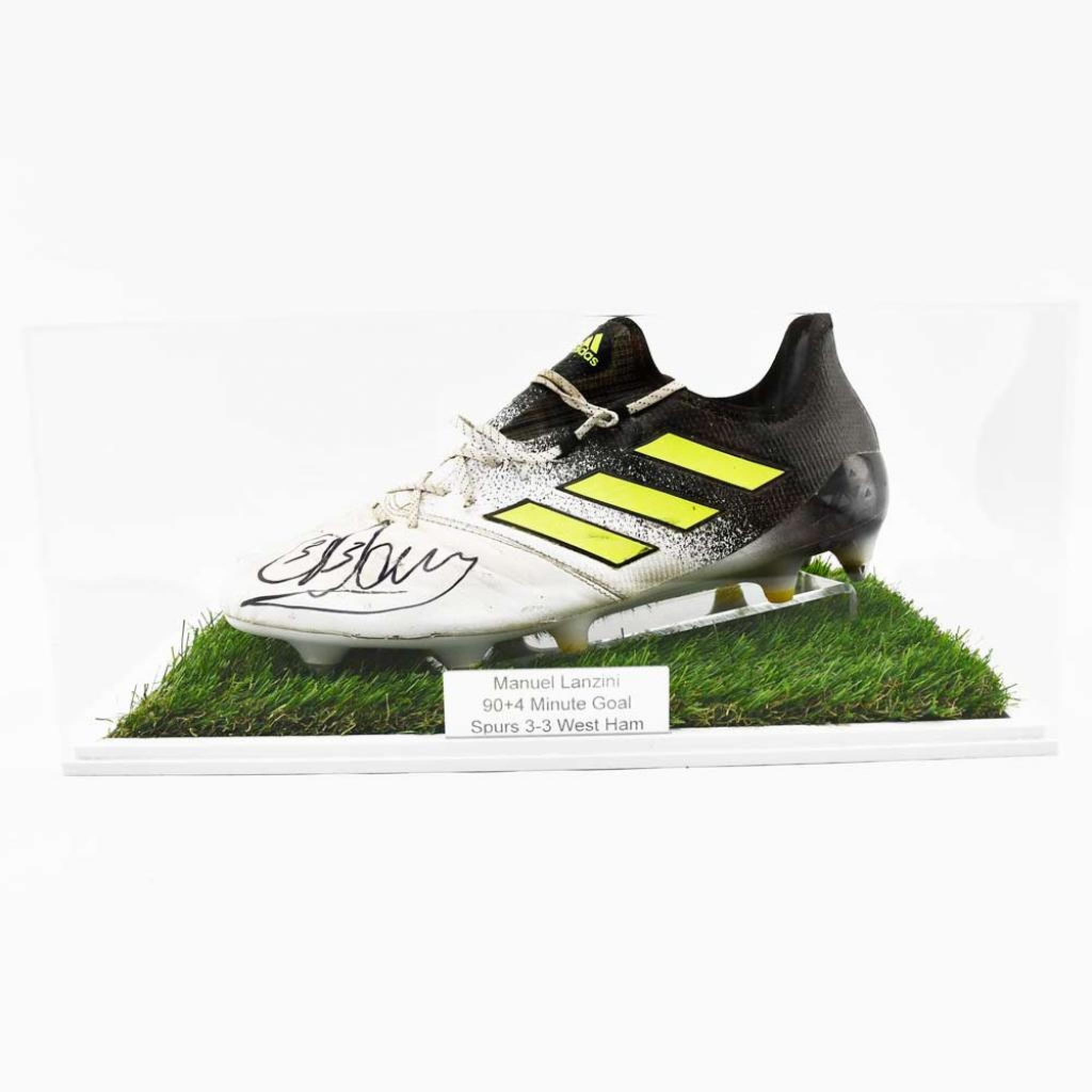 Grass-Effect Double Football Boot Display Case | Puffin Plastics