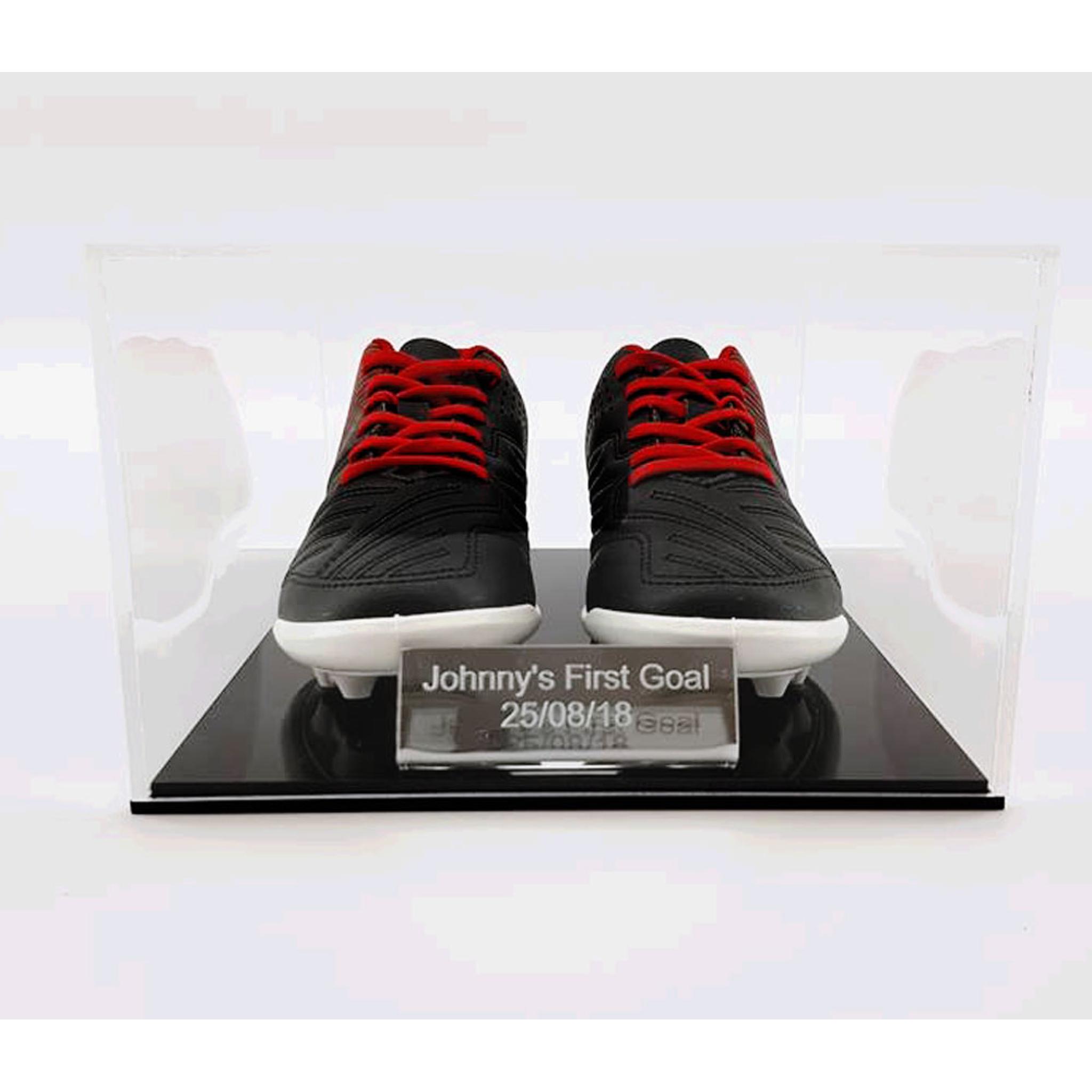 Child Collectable Shoe Display Case - Double | Puffin Plastics