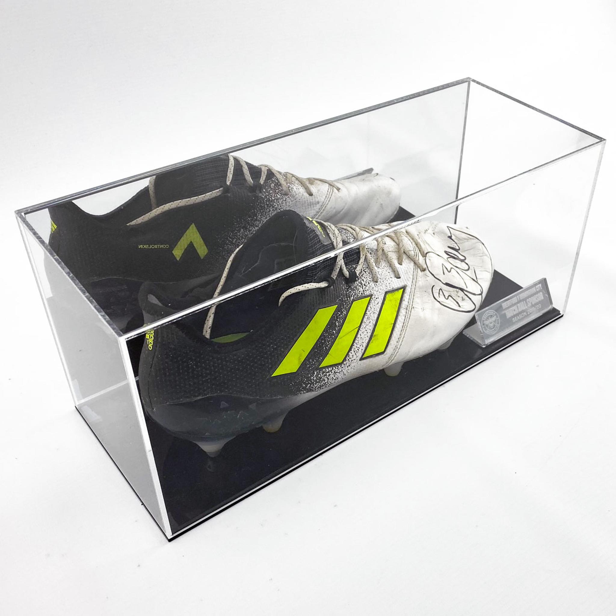 Collectable Shoe Display Case Single - With Mirror Back | Puffin Plastics